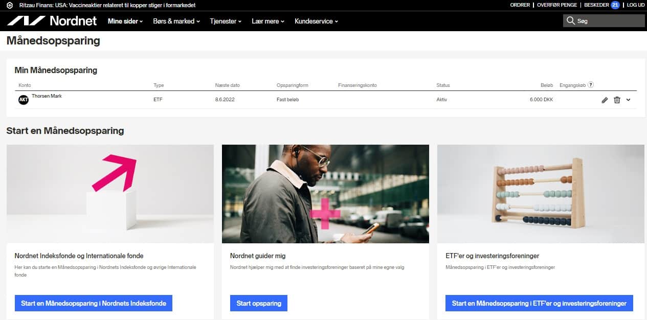 Nordnet Månedsopsparing (2024) Se Alle Fordele & Ulemper